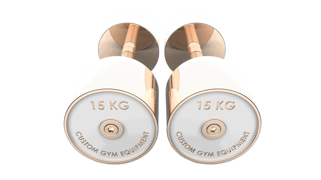 Luxury Dumbbells Set - 1kg to 50kg | Custom Gym Equipment