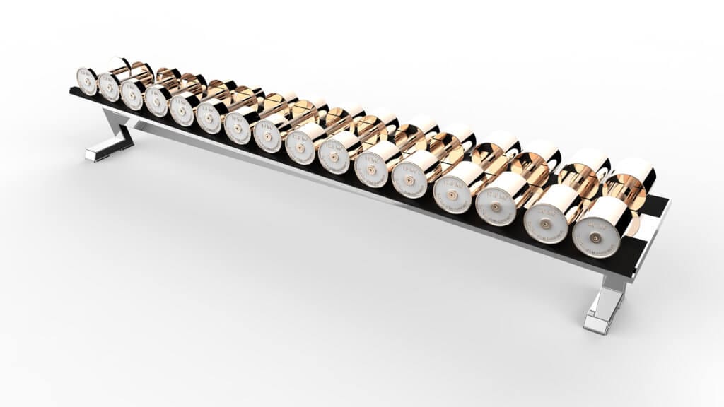 Luxury Dumbbells Set - 1kg to 50kg | Custom Gym Equipment