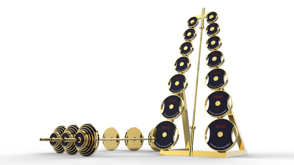 Luxury Olympic Weight Plate Set - Custom Gym Equipment