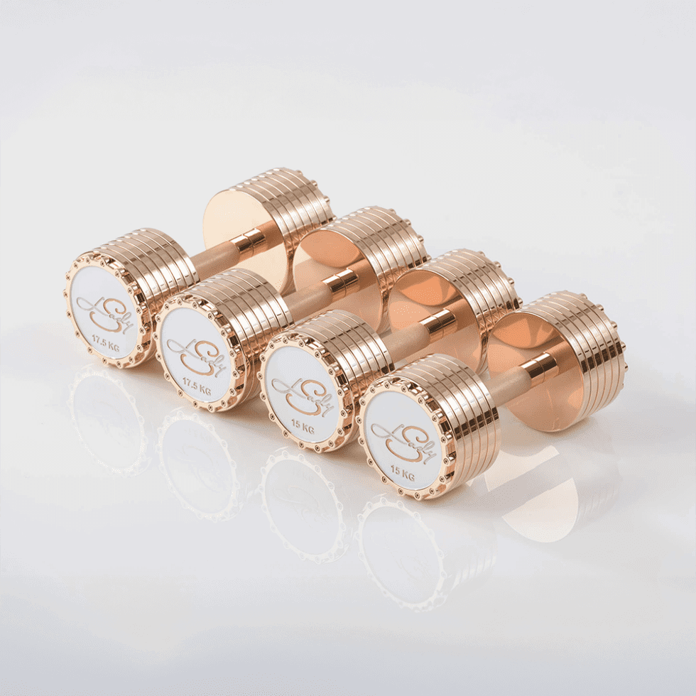 Luxury Dumbbells |Custom Weights | Custom Gym Equipment